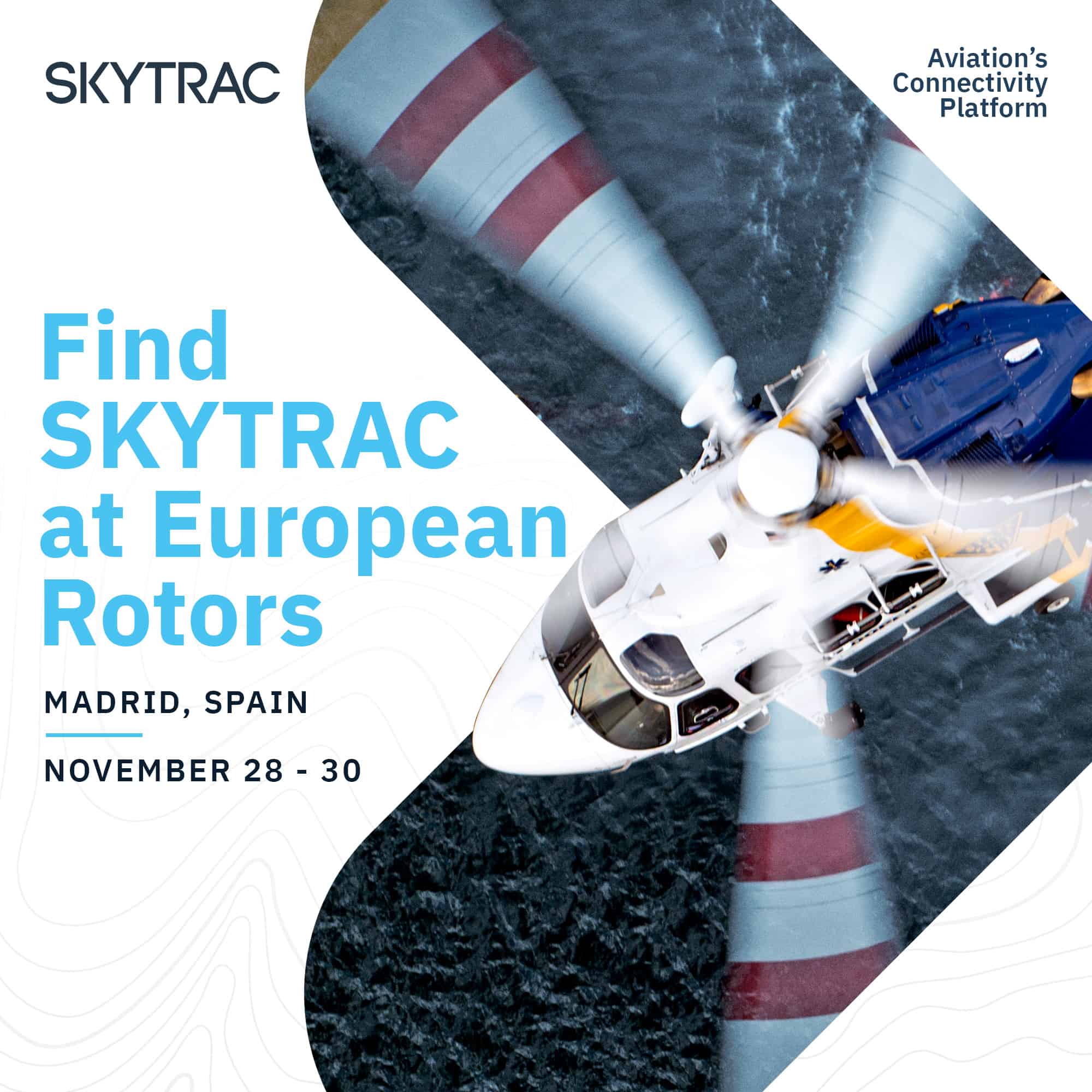 Events: Find SKYTRAC at EUROPEAN ROTORS 2023 in Madrid, Spain