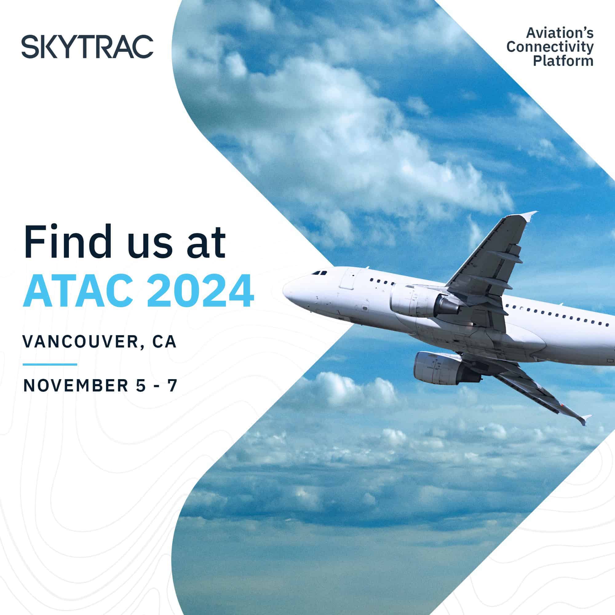 Find SKYTRAC at ATAC's Canadian Aviation Conference & Tradeshow