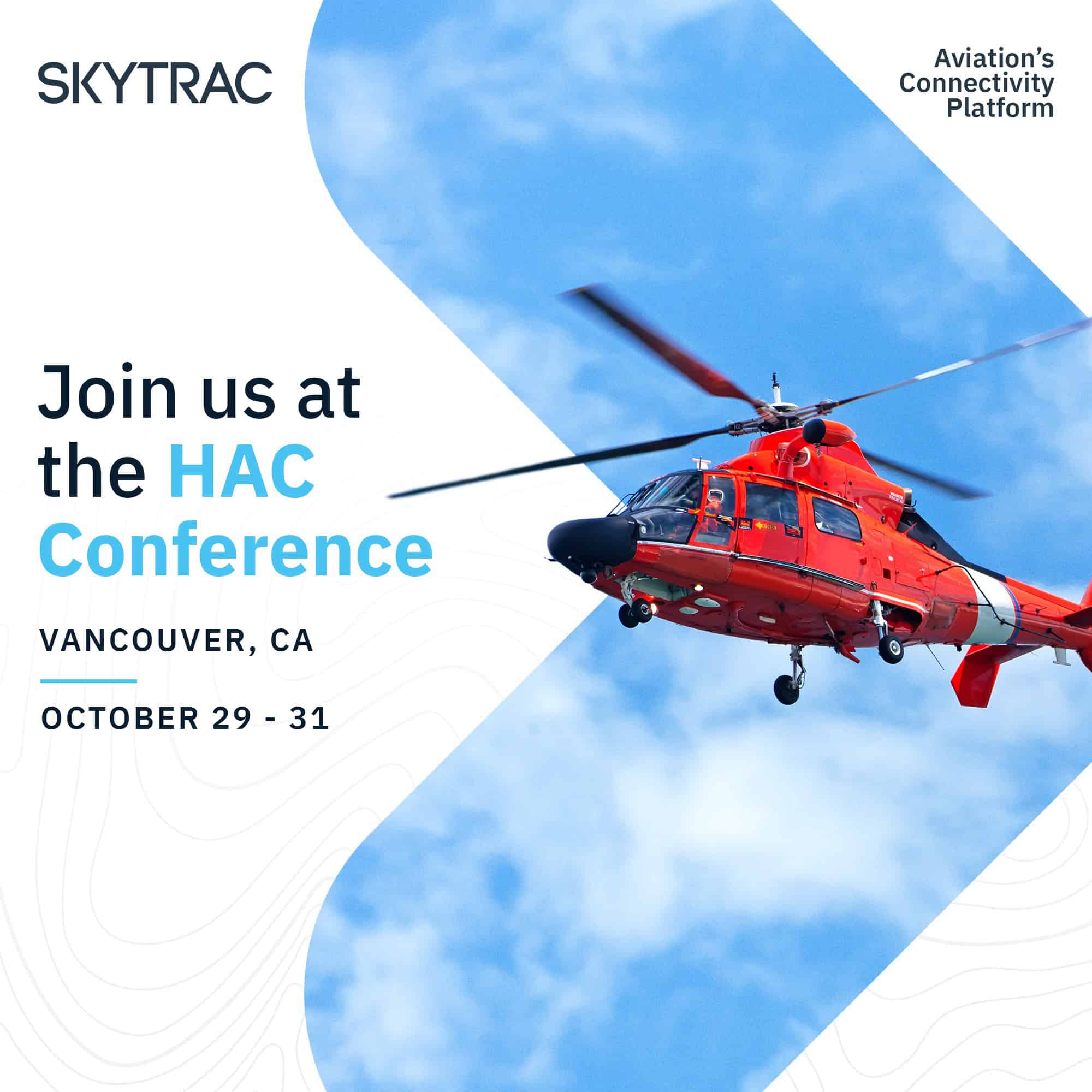 Events: Join SKYTRAC at the HAC Conference