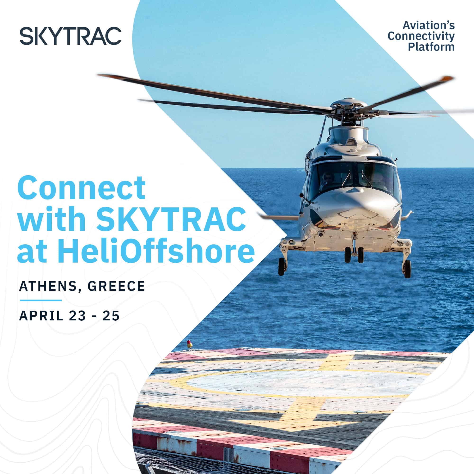 Events: Connect with SKYTRAC at HeliOffshore Conference and AGM